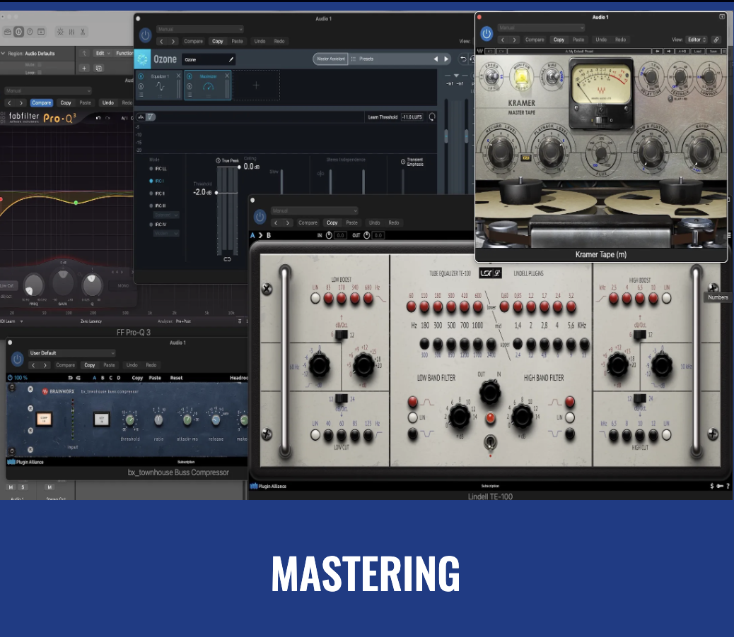 MASTERING (Inlcluye: Un Master en WAV 24 bit, 16 BIT y MP3 320 Kb ...